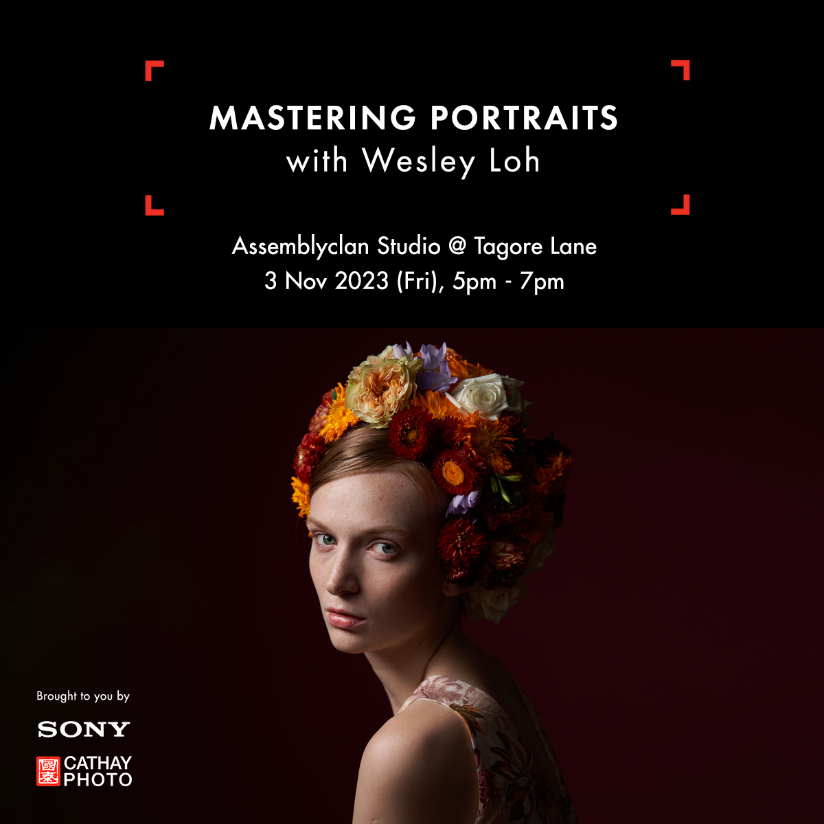 Cathay Photo | Cathay in Focus: Mastering Portraits with Wesley Loh