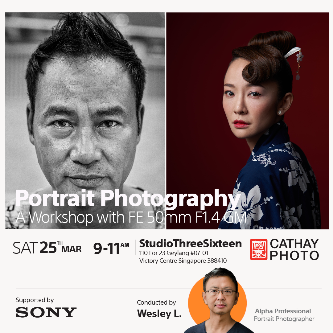 Cathay Photo | Portrait Photography with Wesley Loh