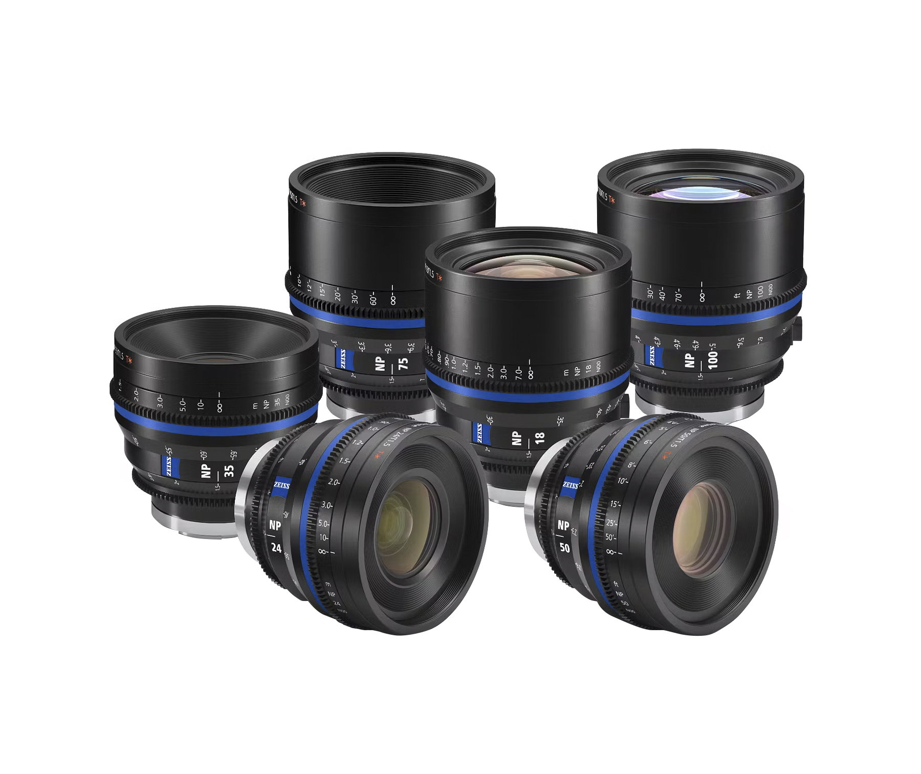 Cathay Photo | ZEISS Nano Prime 6-Lens Set (Sony E mount, Feet scale)