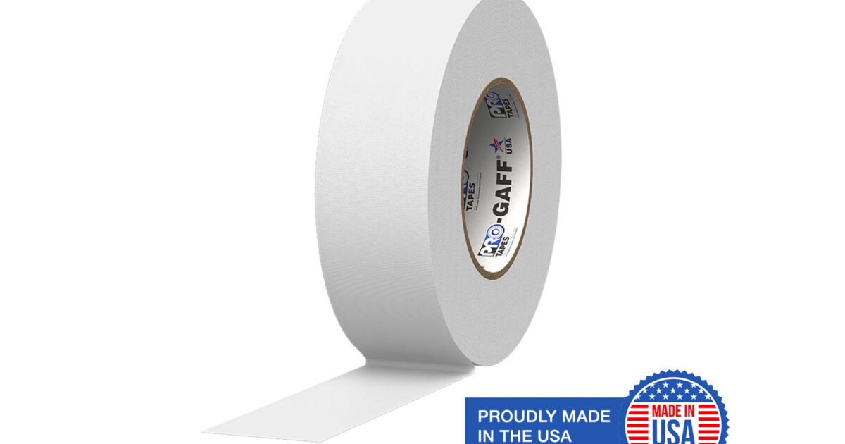 Cathay Photo | ProTapes Pro Gaffer 2" x 55yds (White)