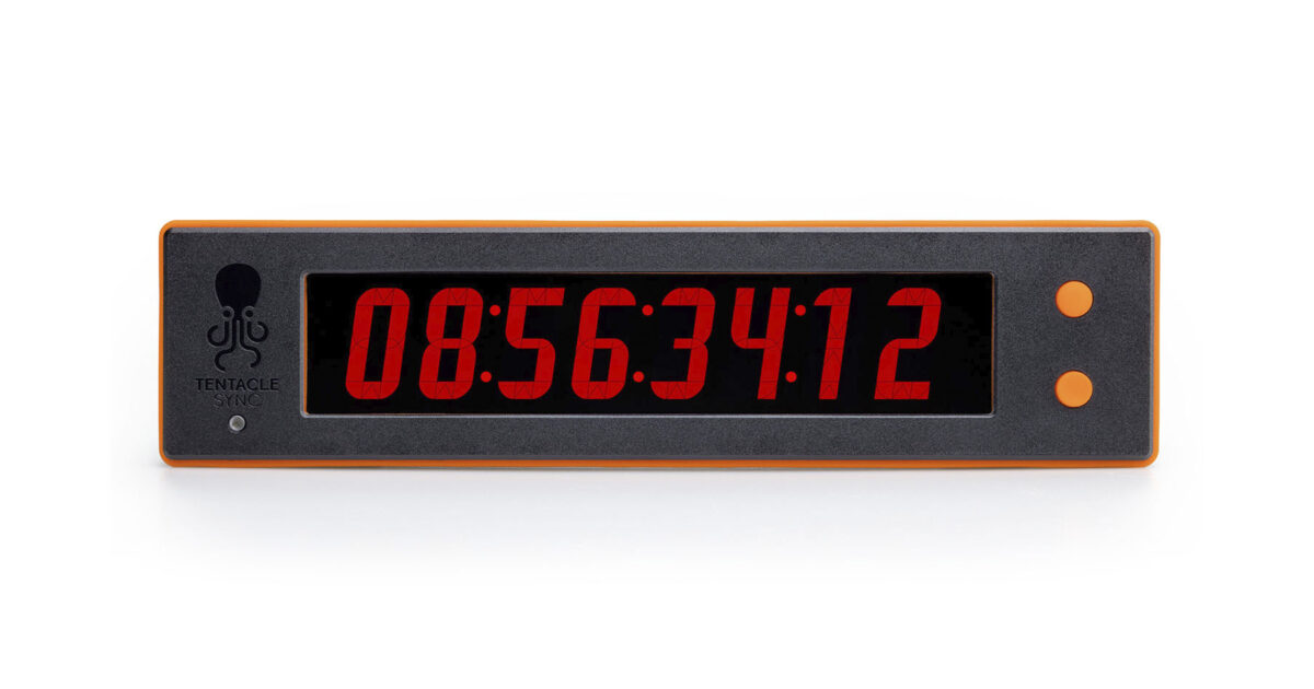 Cathay Photo | Tentacle Sync TIMEBAR Multipurpose Timecode Display