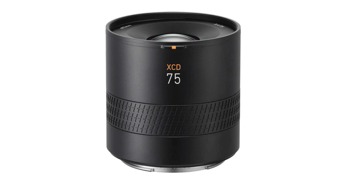 Cathay Photo | Hasselblad XCD 3,4/75P Lightweight Portrait Lens