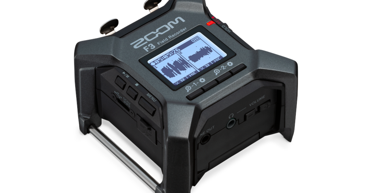Cathay Photo | Zoom F3 Field Recorder