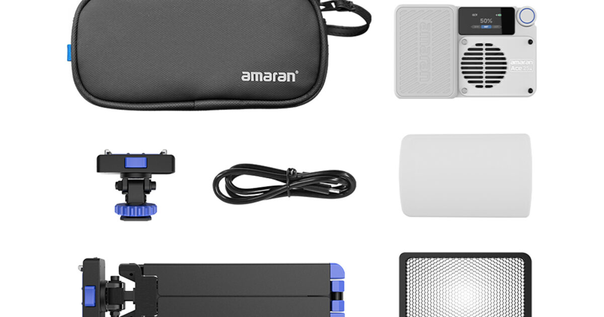 Cathay Photo | Aputure amaran Ace 25X Bi-Color Mini Panel Light Kit…