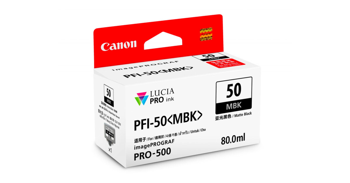 Cathay Photo | Canon PFI-50 for ImagePROGRAF PRO-500 (Matte Black)