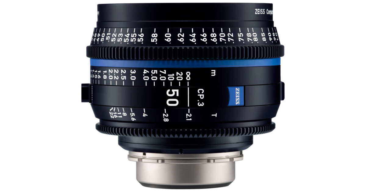 Cathay Photo | ZEISS CP.3 50mm T2.1 Compact Prime Lens (EF Mount,…