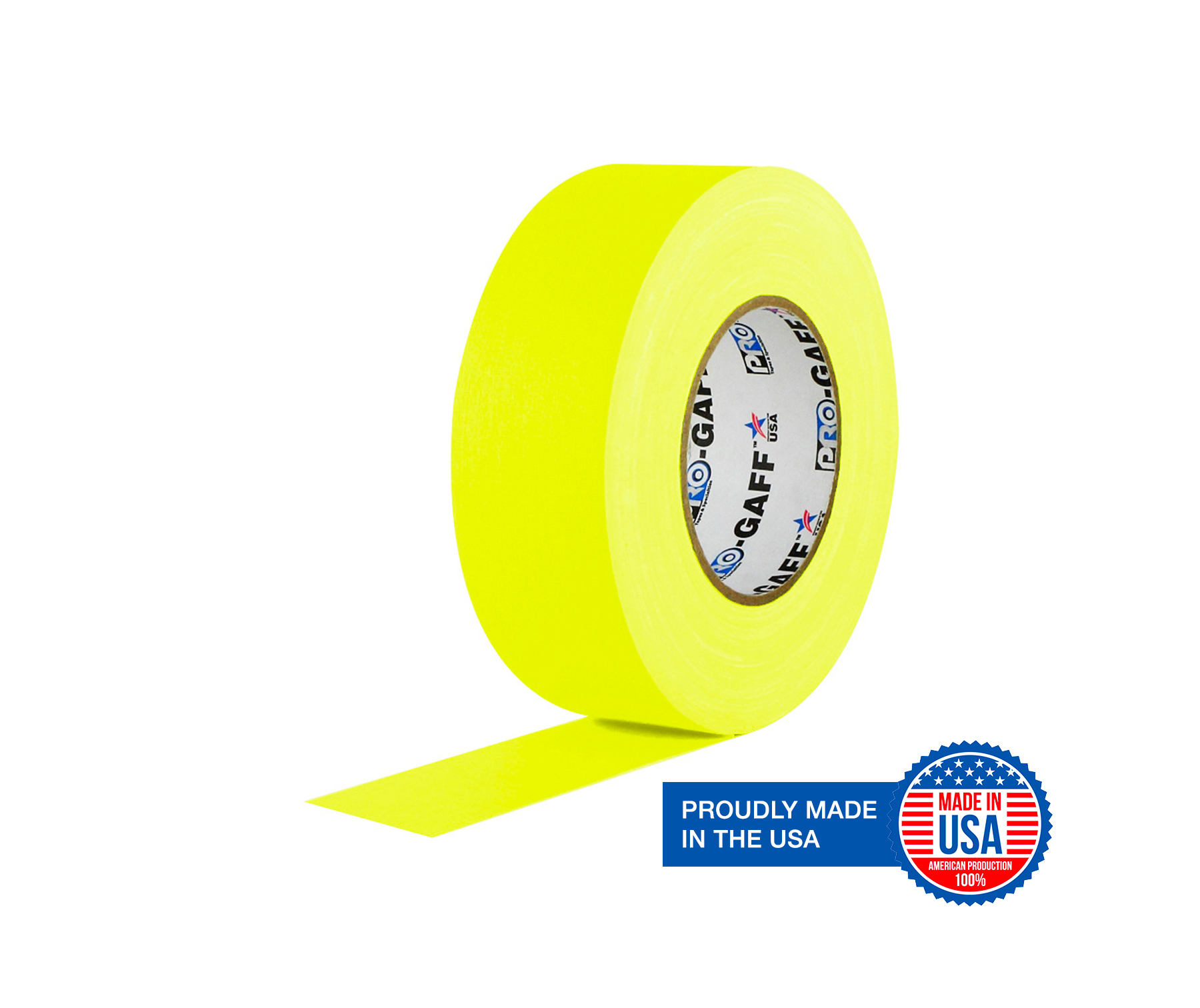 Cathay Photo | PRO-GAFF Gaffer Tape YGT50 2" Fluorescent Yellow